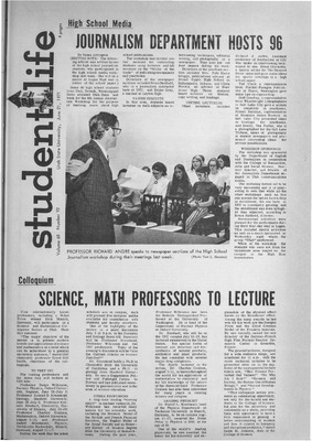 "Student Life, June 21, 1971, Vol. 68, No. 92" by Utah State University